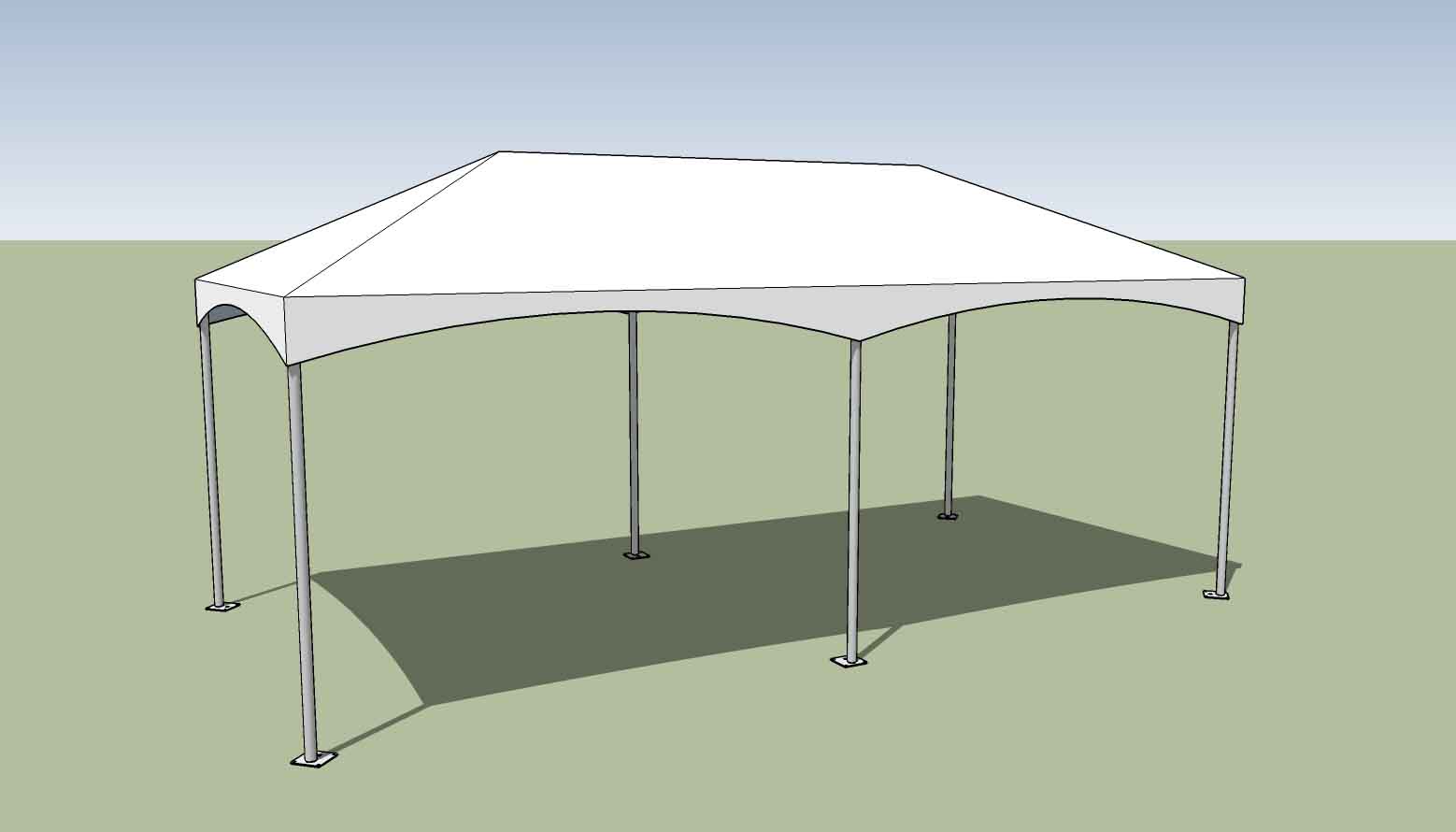 10' Wide Frame Tents for Sale | American Made by Ohenry Tents