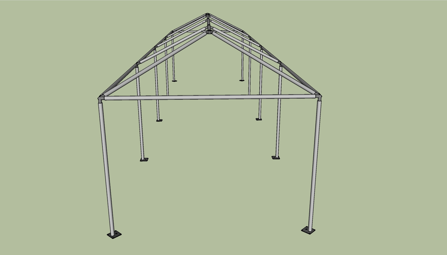 10x40 Standard Frame Tent | American Made Party Tents