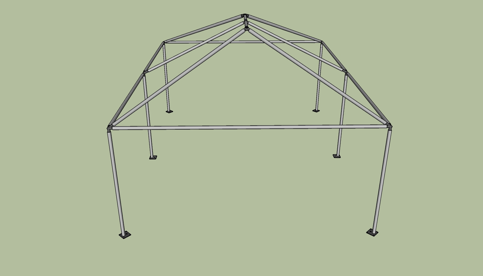15x20 Standard Frame Tent | American Made Party Tents