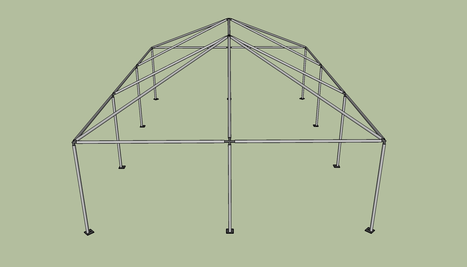 20x30 Standard Frame Tent | American Made Party Tents