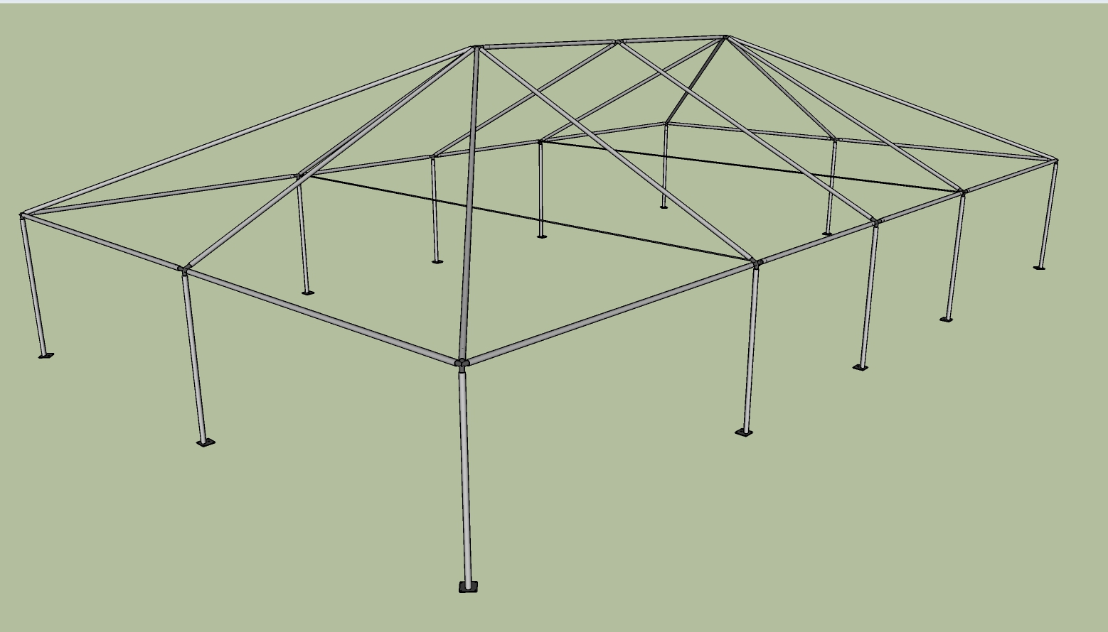 30x50 Frame Tent | American Made Party Tents