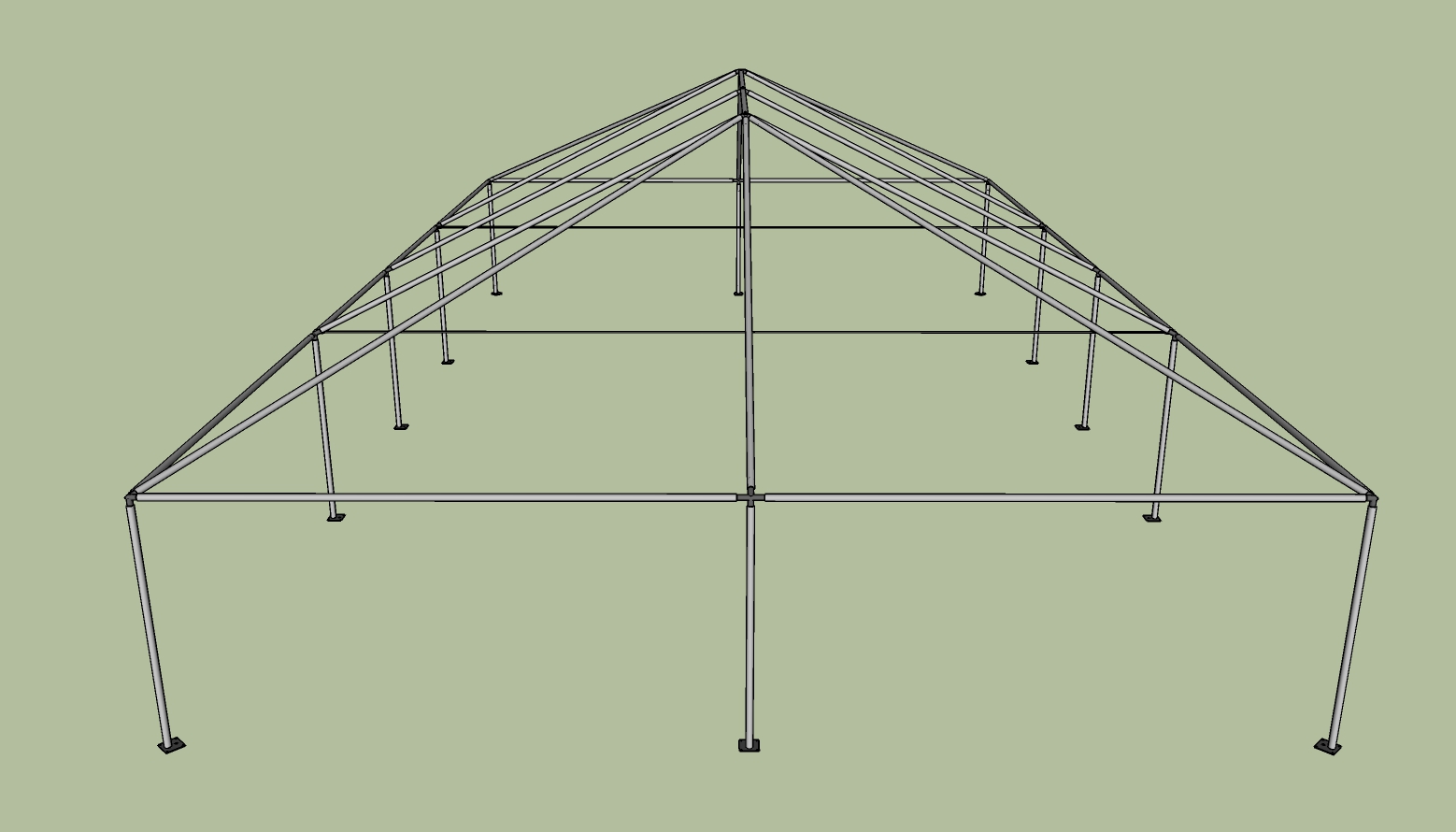 30x50 Frame Tent | American Made Party Tents
