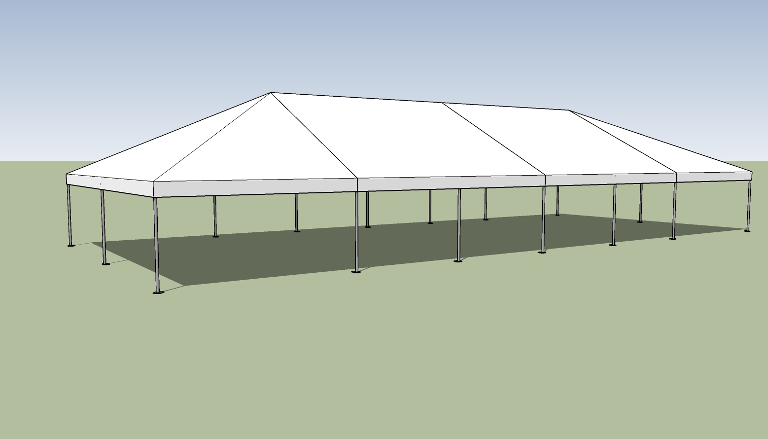 30x70 Frame Tent | American Made Party Tents