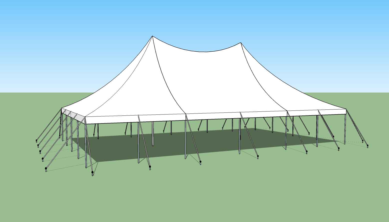 30x50 High Peak Party Tent | Ohenry High Peak Party Tents